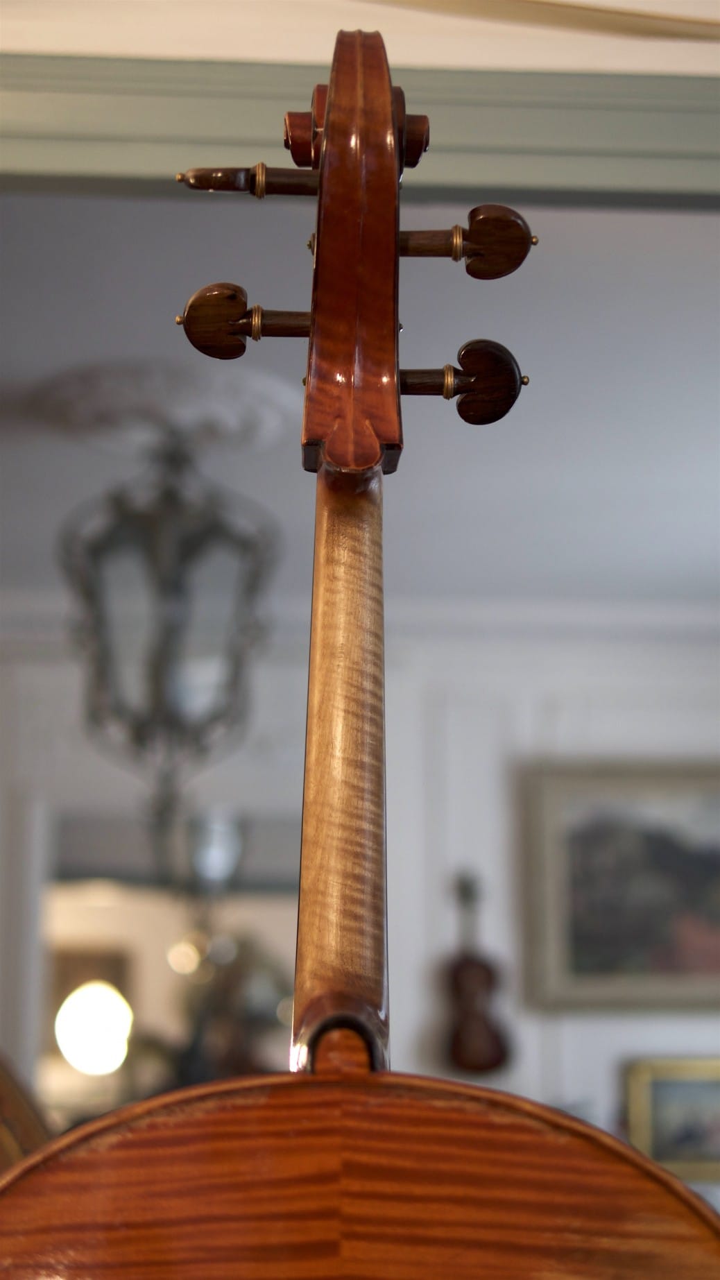 Cello-Giuseppe-Ornati-Neck | Cello Collection in Paris